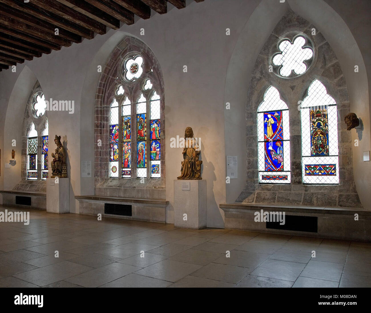 This lancet window exemplifies the detailed craftsmanship and ...