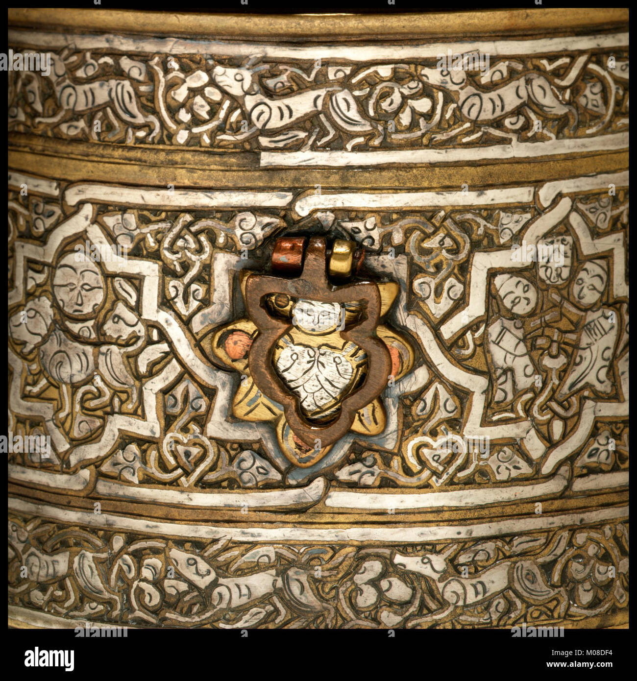 This inkwell, adorned with zodiac signs, reflects both function and ...