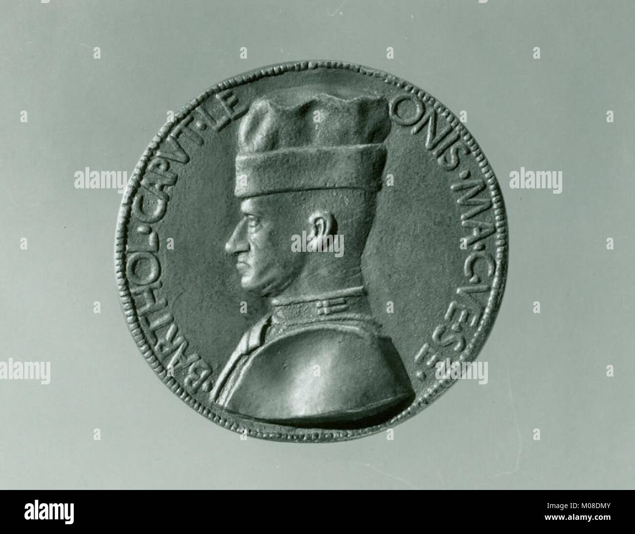 This medal depicts Bartolomeo Colleoni, an Italian condottiero ...