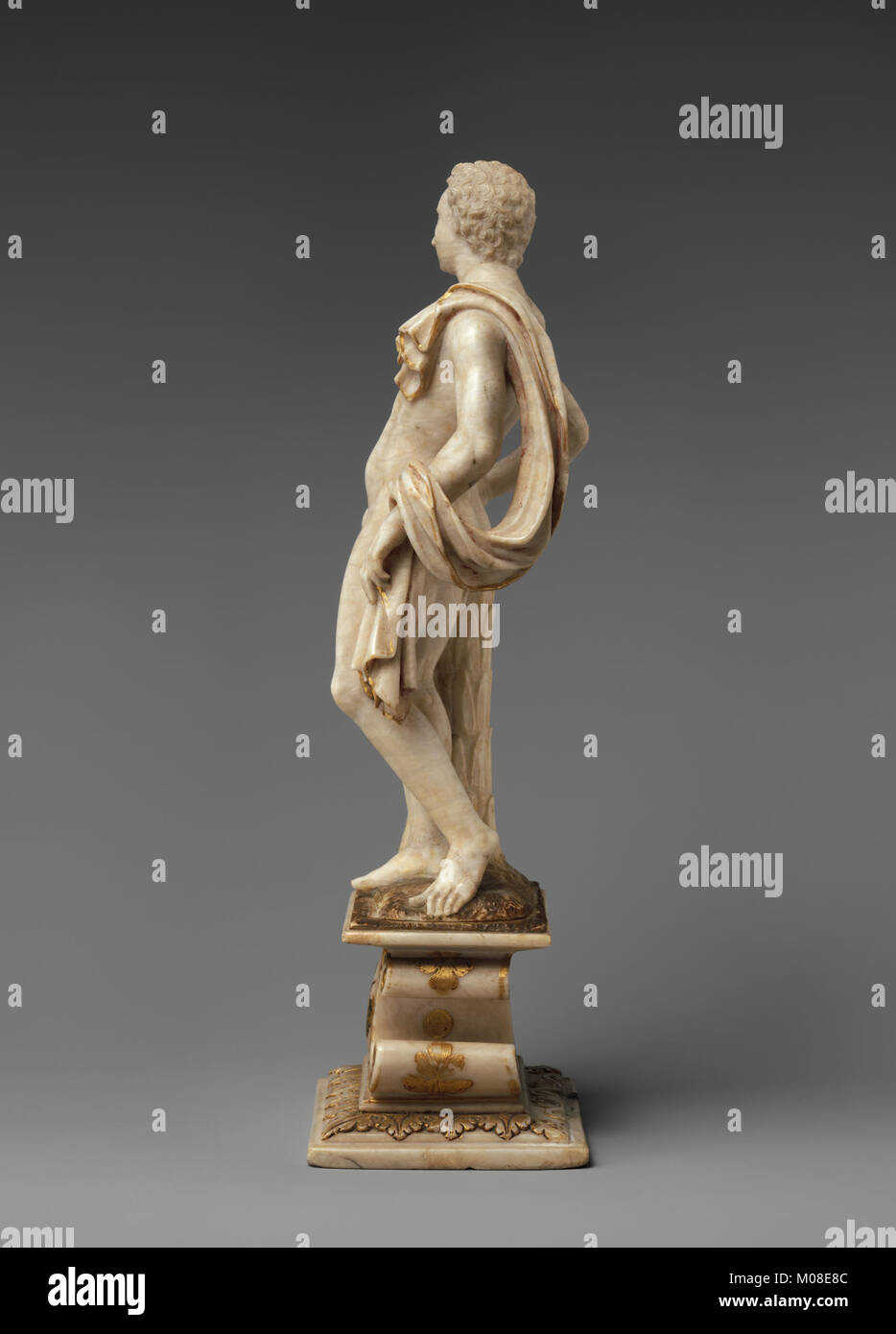 This artwork depicts Mercury, the Roman god of commerce, communication ...