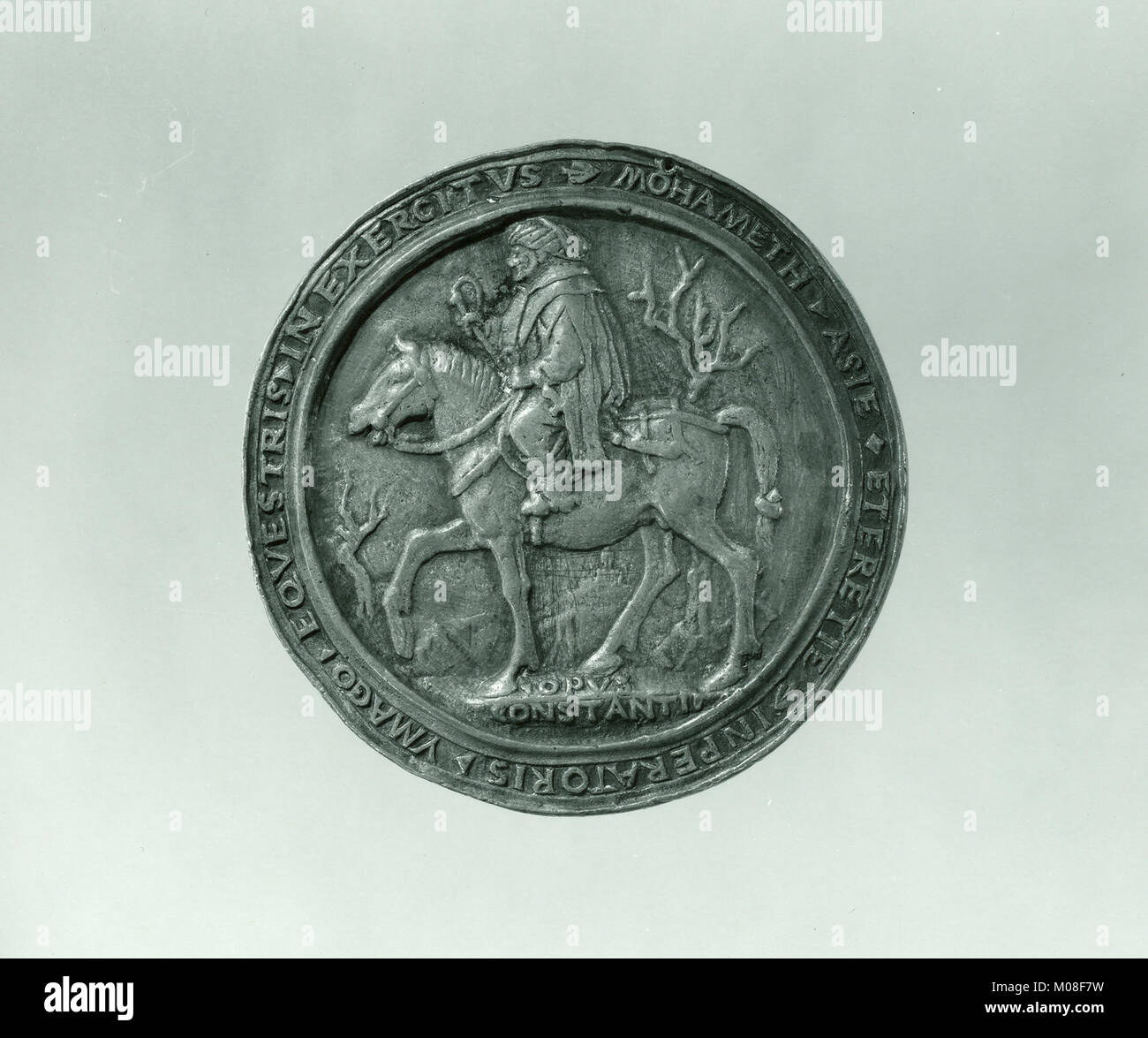 This medal of Sultan Mehmed II captures his likeness, representing ...