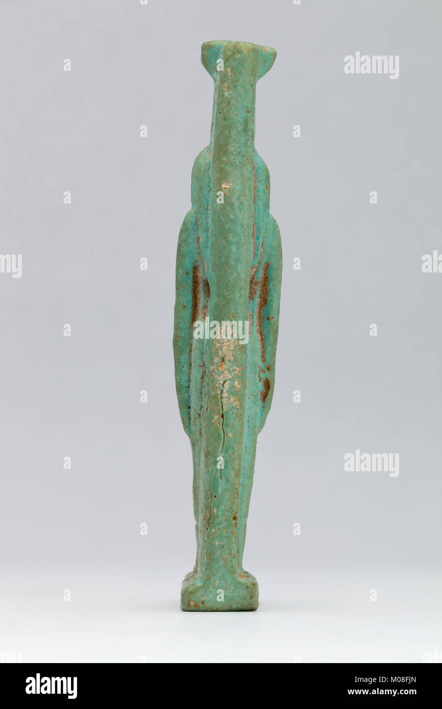 This amulet represents Nephthys, an Egyptian goddess, and was used for ...