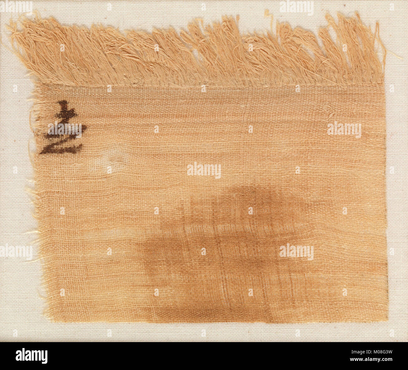 This linen mark is a subtle yet important artifact from the past, used ...