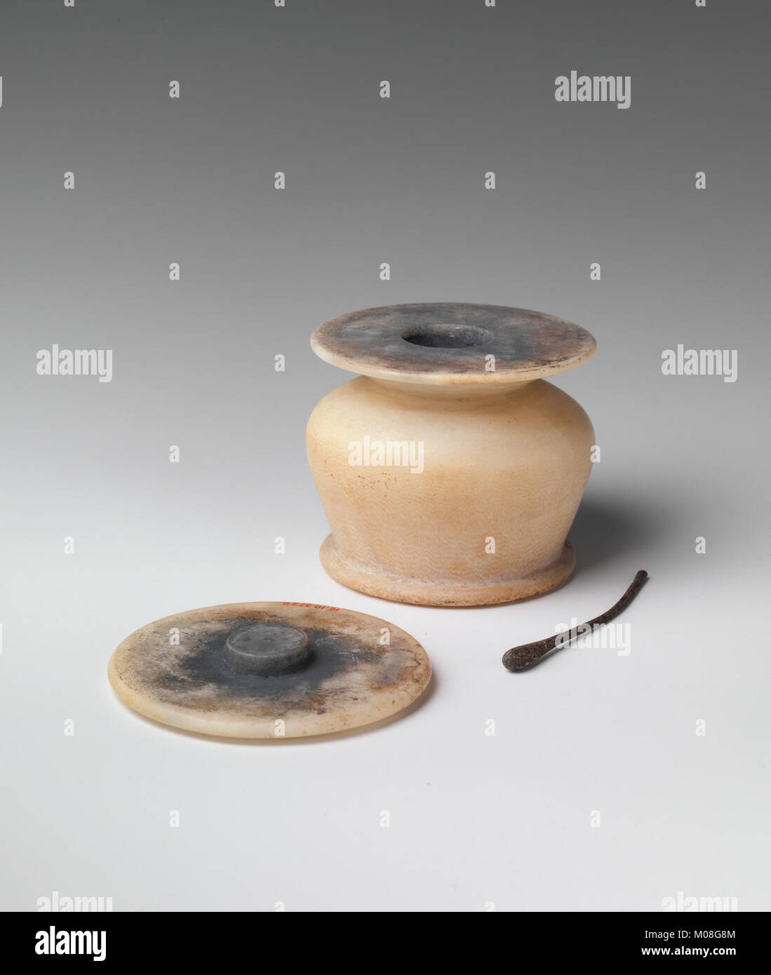 The kohl jar and stick, part of the MET collection (DP278088), is a ...