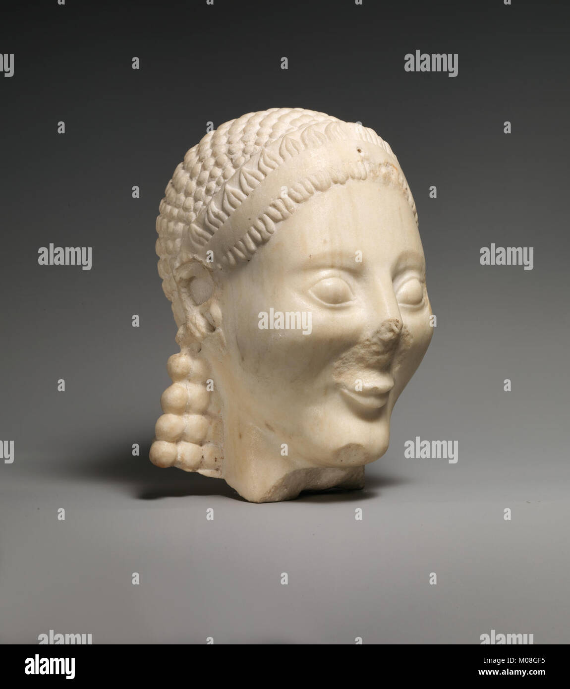 Kouros head hi-res stock photography and images - Alamy