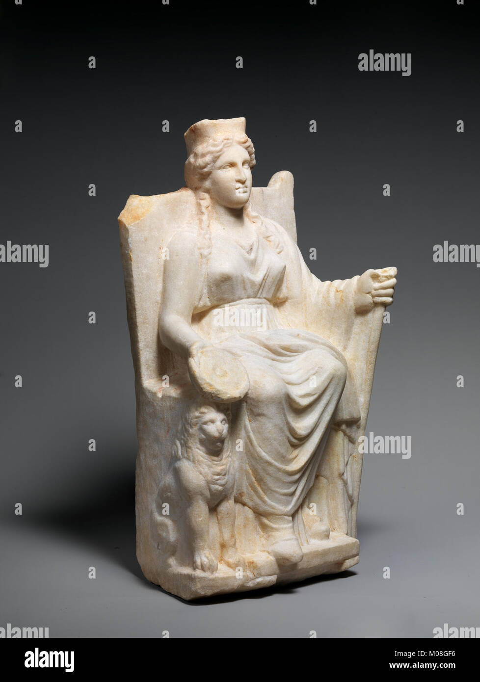 Marble statuette of Kybele MET DP282092 Stock Photo - Alamy