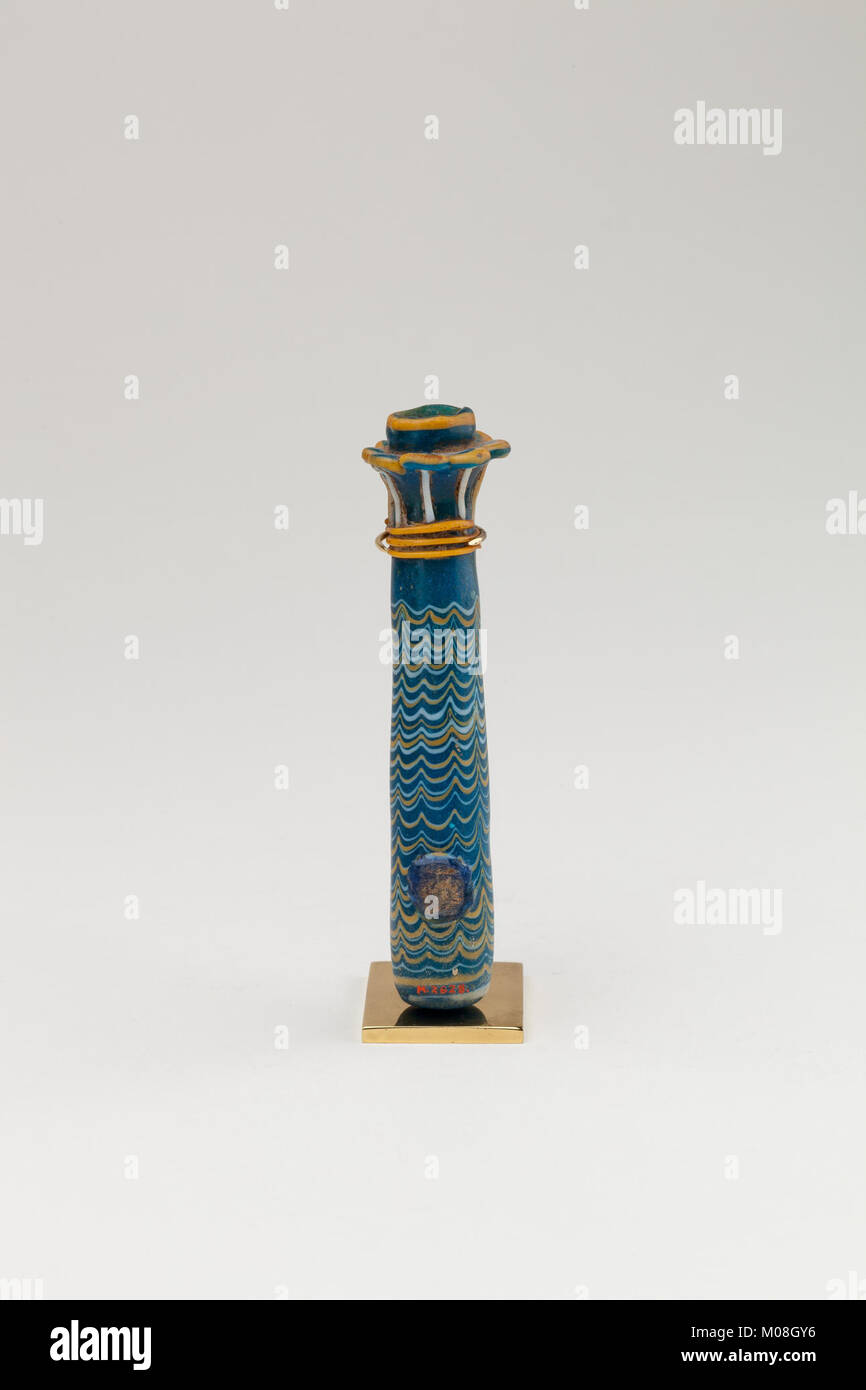 This kohl tube, an ancient container used for storing cosmetics ...