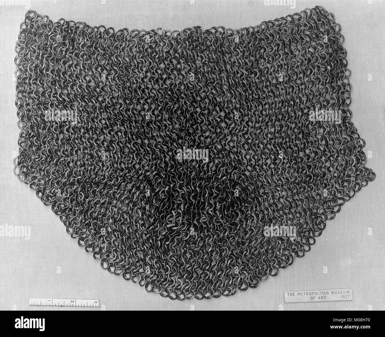 This mail brayette is a type of protective clothing made from ...