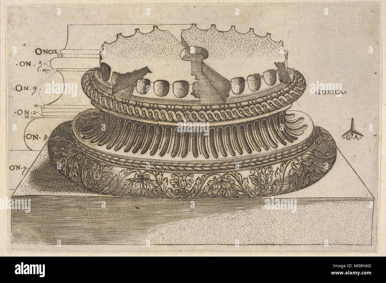 Artifact piece ionic order hi-res stock photography and images - Alamy