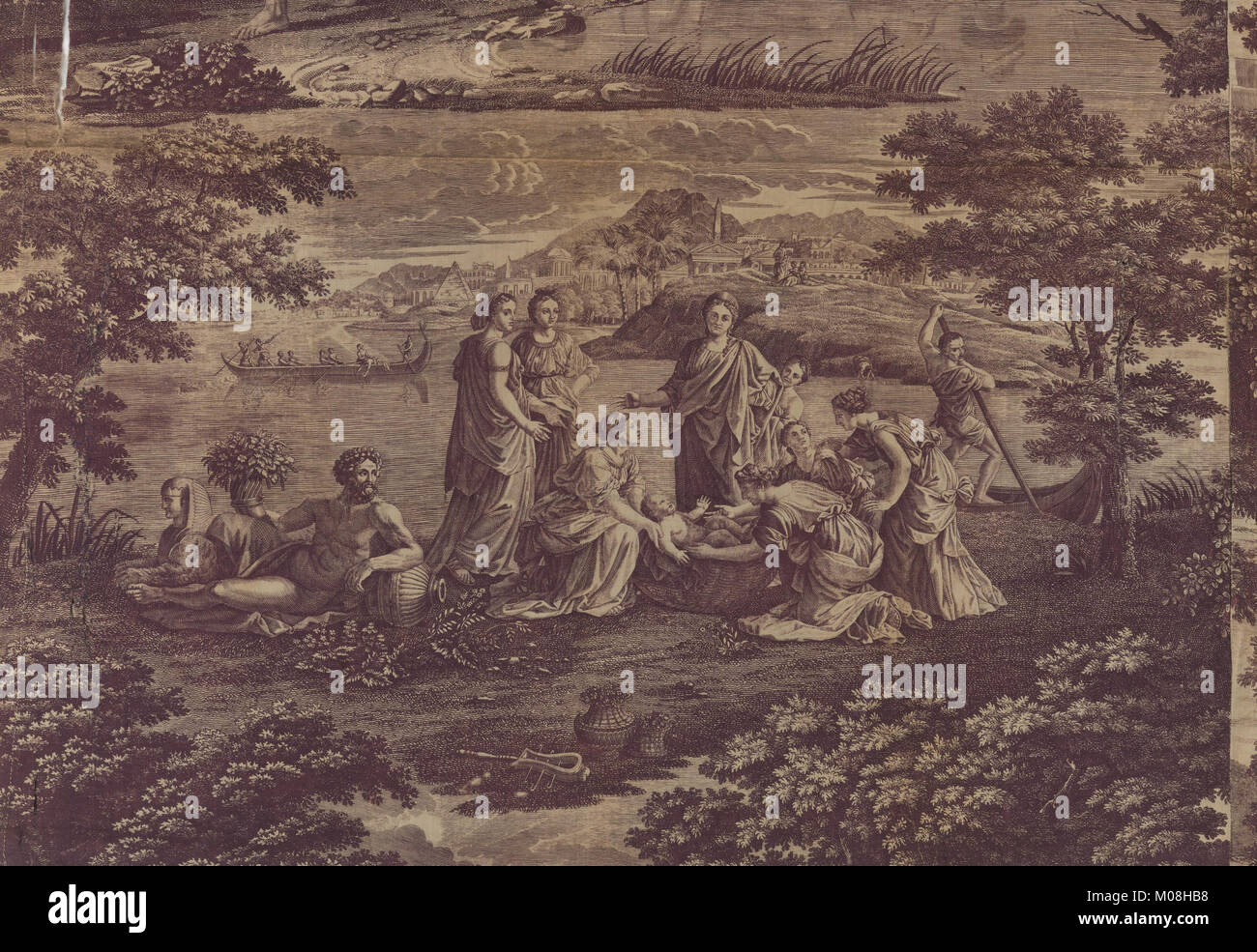 This artwork from the 17th century depicts scenes from the life of ...