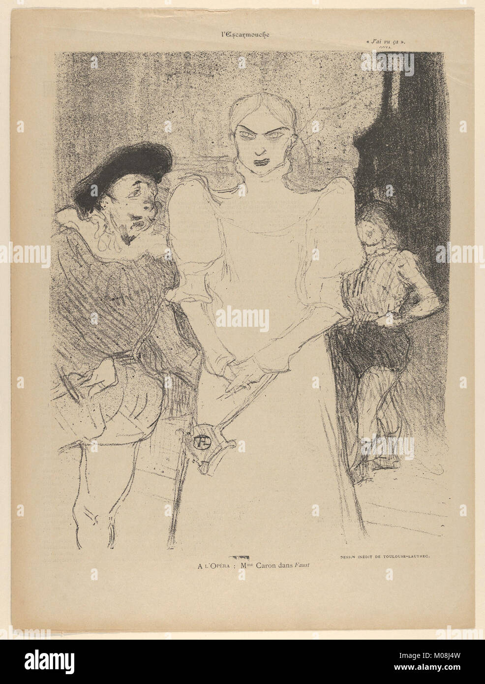 L'Escarmouche MET DP835473 Stock Photo - Alamy