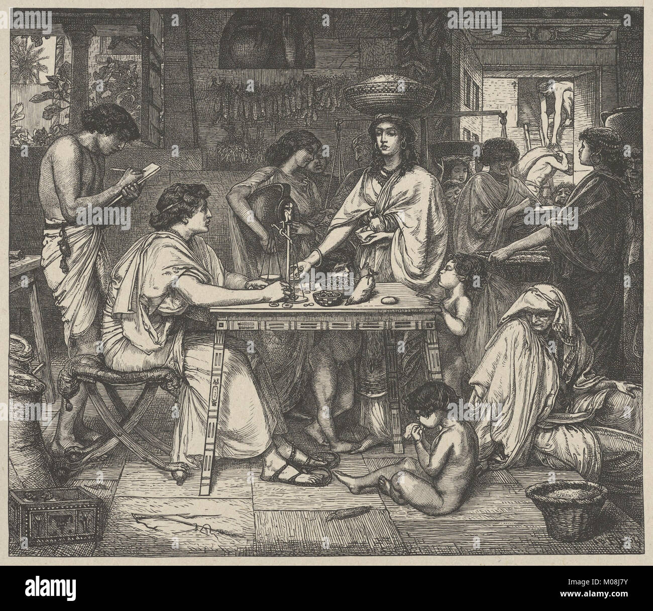 Joseph from bible painting hi-res stock photography and images - Alamy