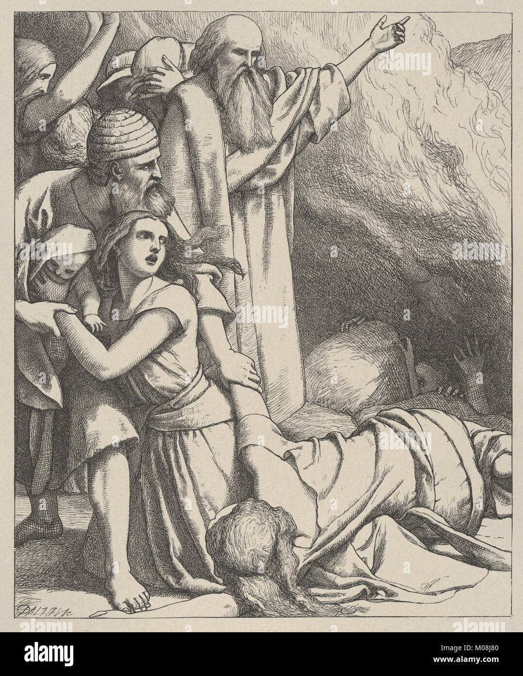 Korah swallowed up hi-res stock photography and images - Alamy