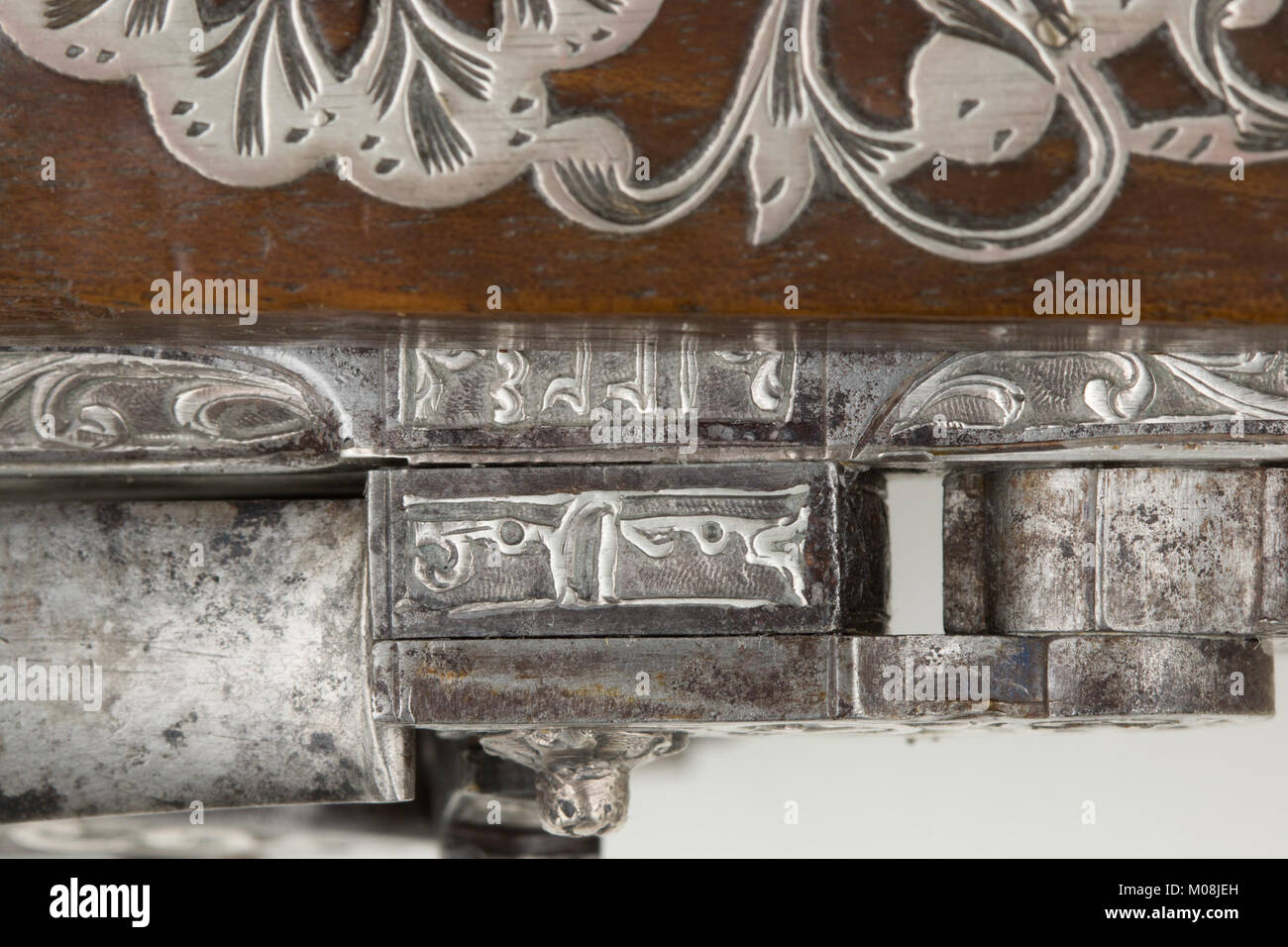 The Miquelet rifle of Ali Pasha, dated to the 19th century, features ...