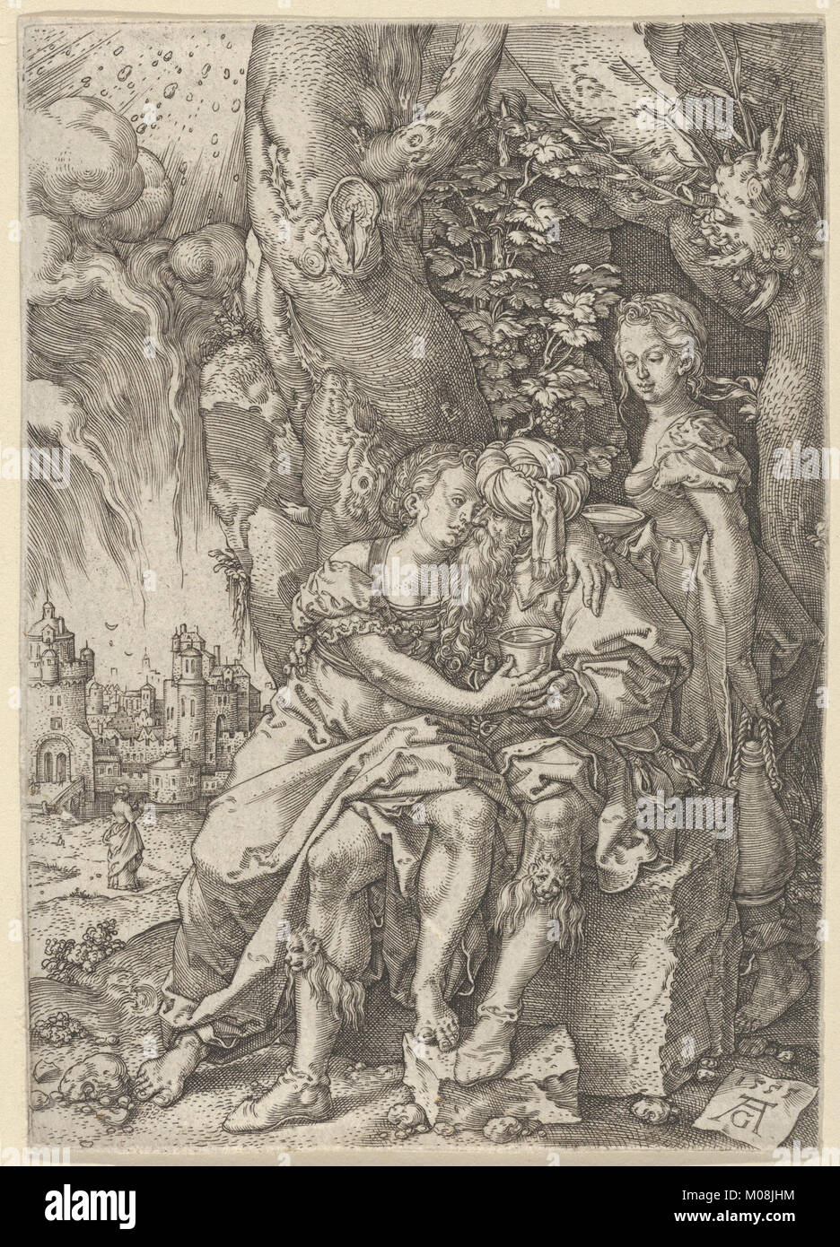 Lot with His Daughters, from The Story of Lot MET DP836665 Stock Photo ...