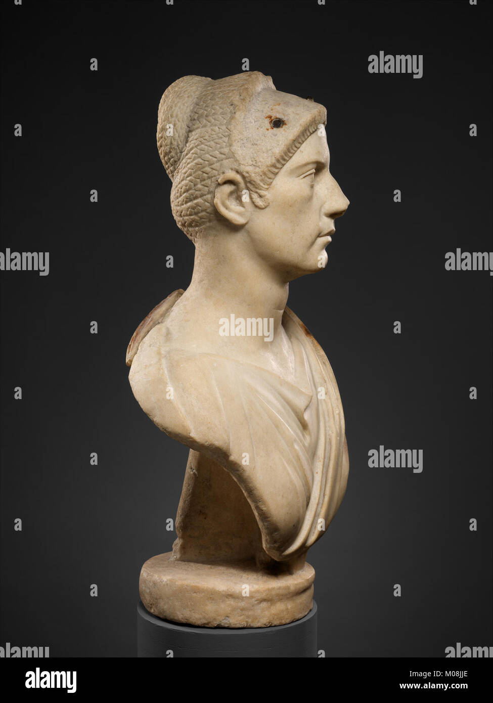 Marble portrait bust of a woman MET DP328502 Stock Photo - Alamy