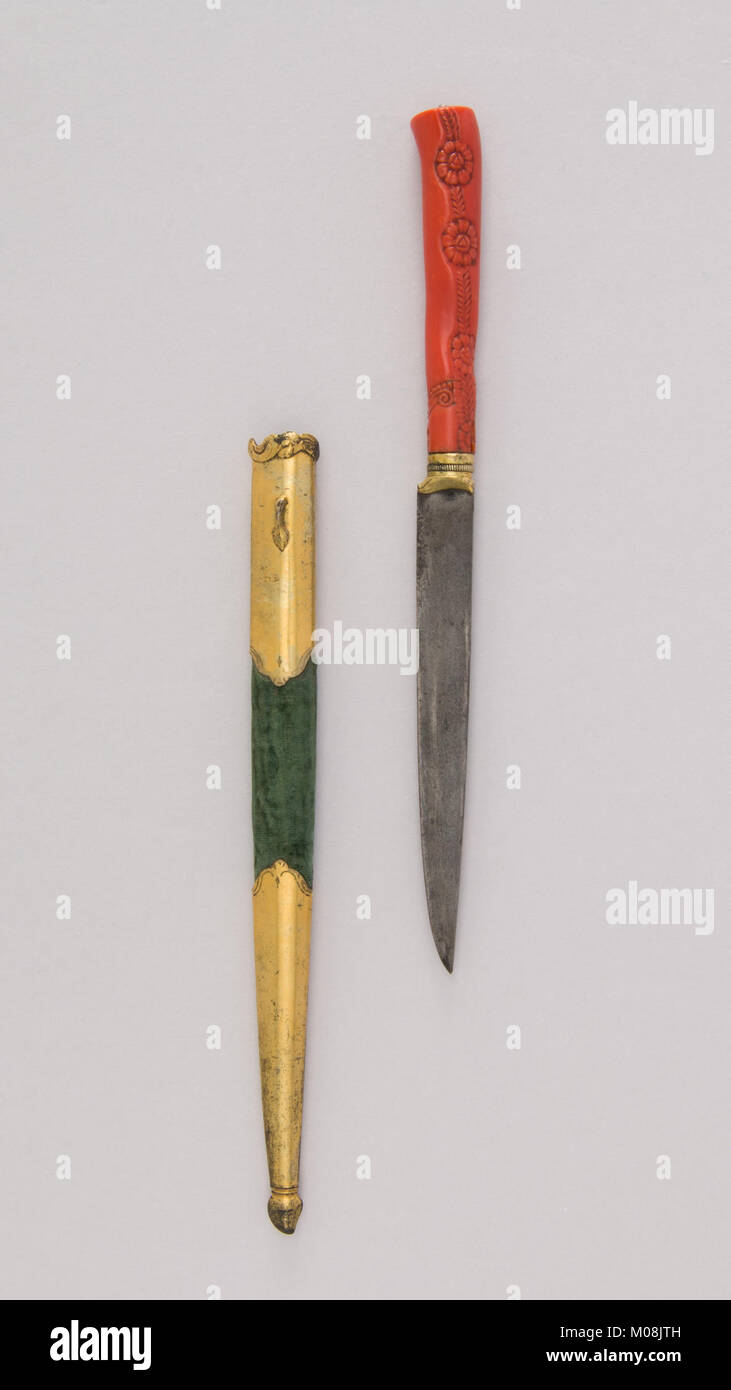 This kard knife with sheath exemplifies functional historical weaponry ...