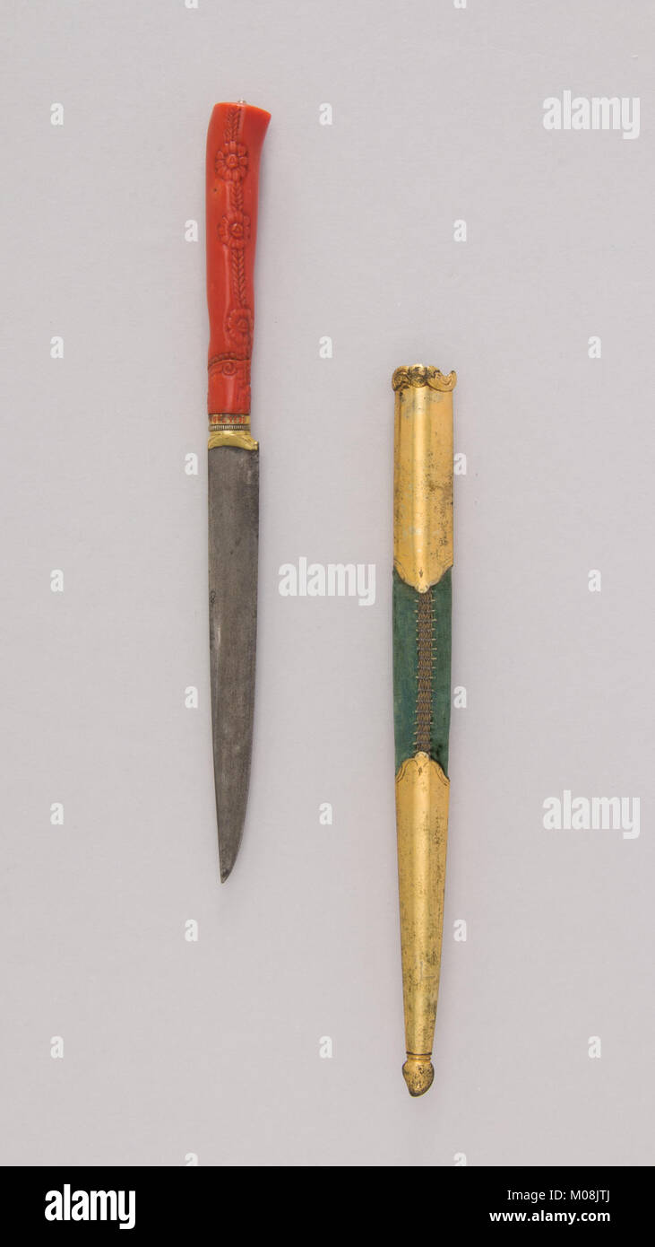 This kard knife and sheath demonstrate functional and decorative ...