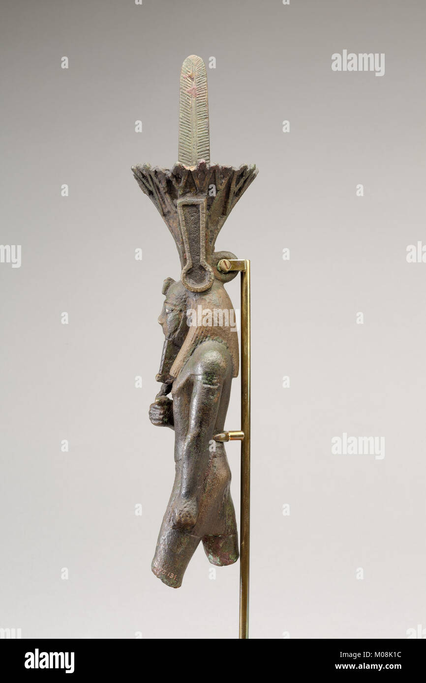 Nefertum, depicted in this artifact, represents the Egyptian god ...
