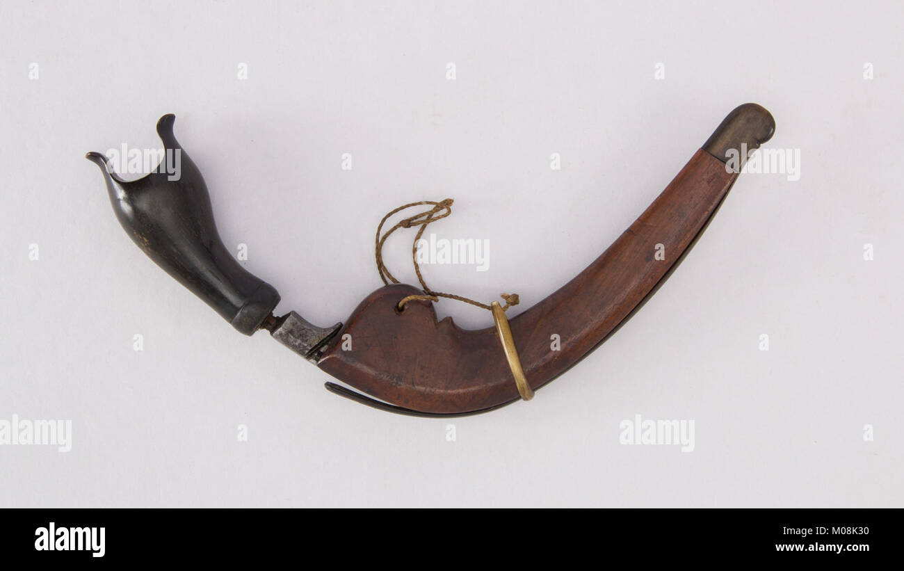 Knife (Korambi) with Sheath MET 36.25.869ab 001july2014 Stock Photo - Alamy