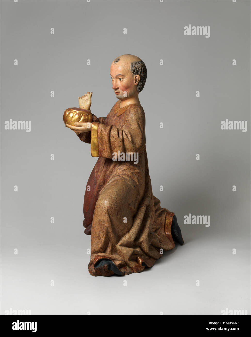 This depiction shows Melchior from the Adoration group, emphasizing ...