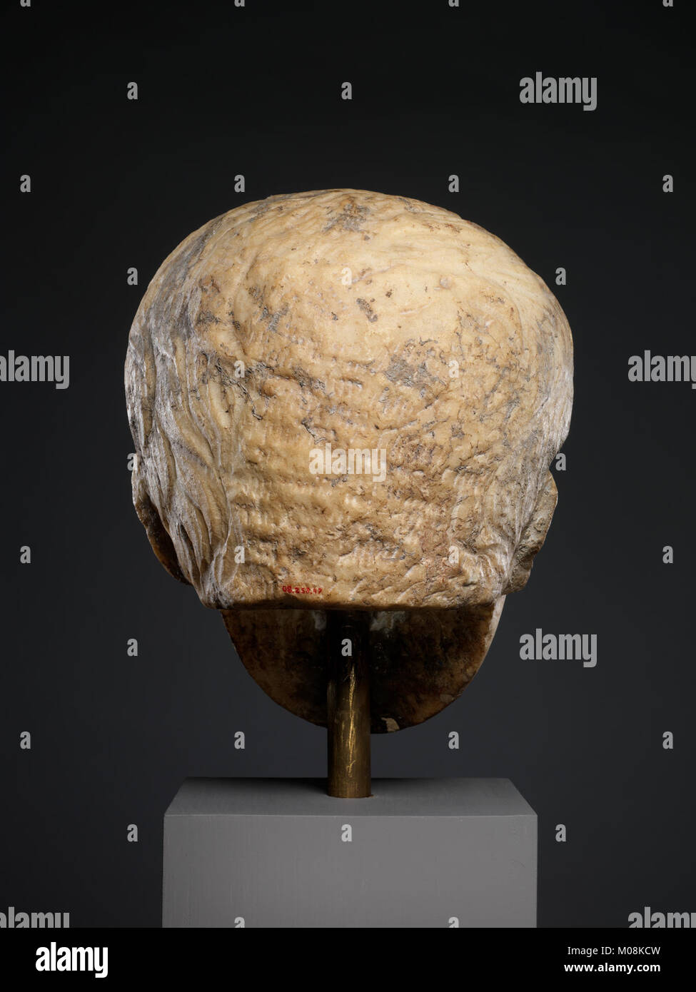 The marble portrait of Emperor Augustus illustrates classical Roman ...