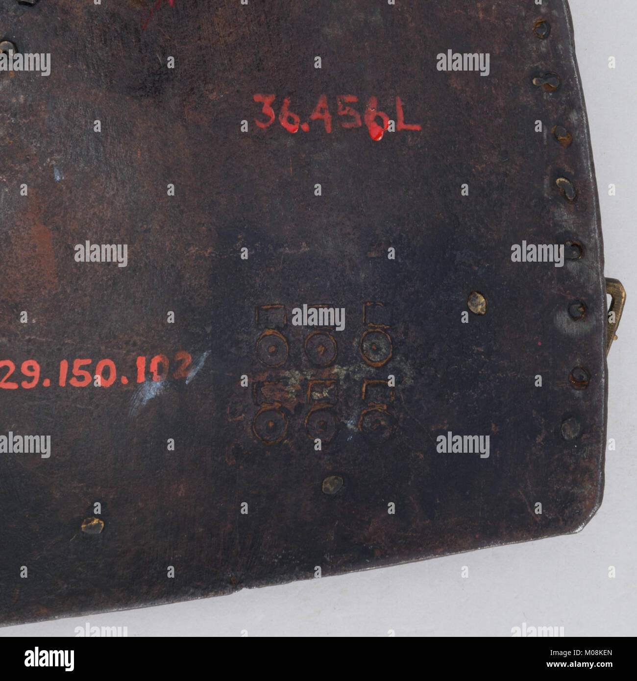 This left breastplate from a brigandine shows medieval armor ...