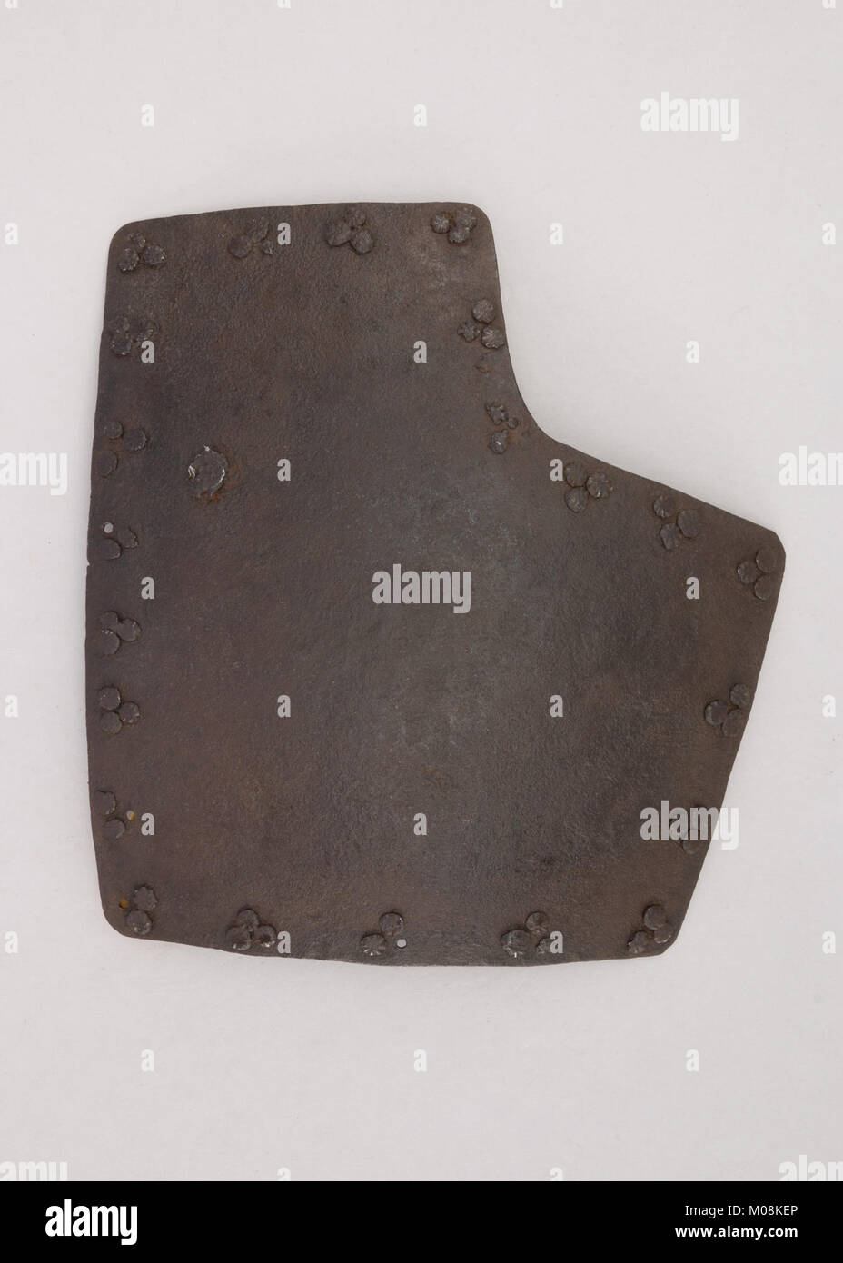 This left breastplate from a brigandine, made of interlocking metal ...