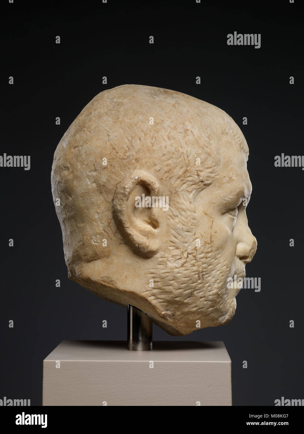 Marble portrait of a man MET DP333682 Stock Photo - Alamy