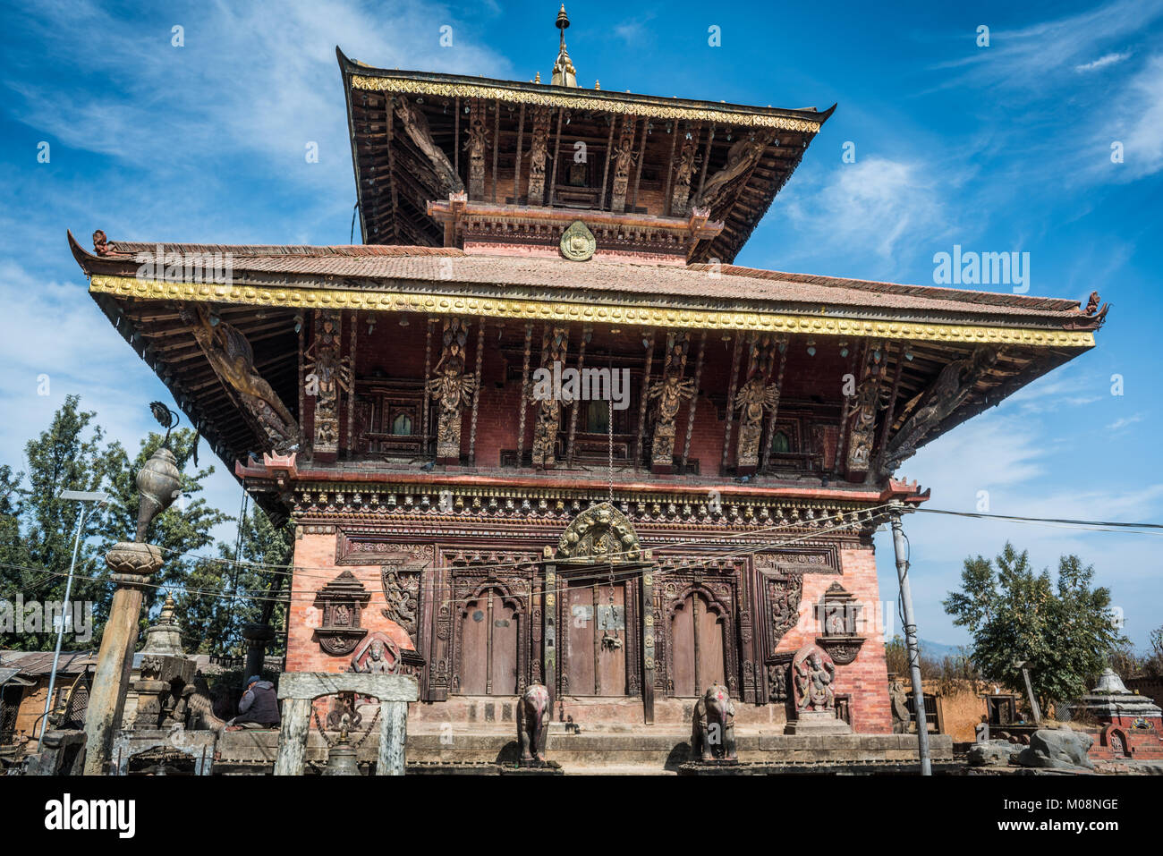 Changunarayan Temple, Nepal, Asia Stock Photo - Alamy