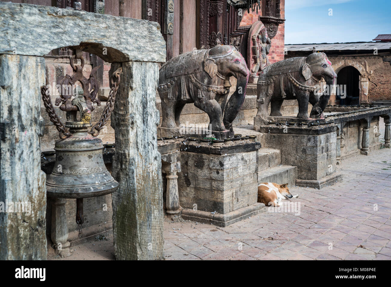 Changunarayan Temple, Nepal, Asia Stock Photo - Alamy