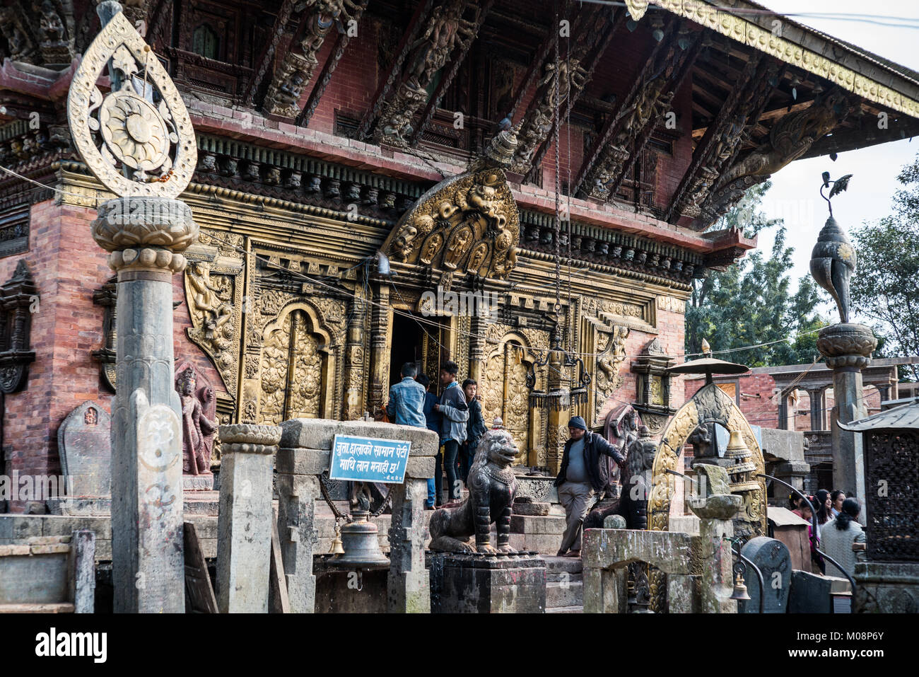 Changunarayan Temple, Nepal, Asia Stock Photo - Alamy
