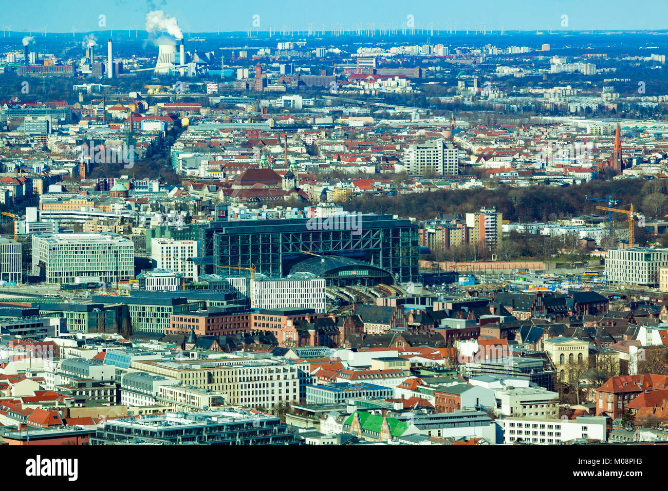 Aerial view of Berlin, Germany Stock Photo - Alamy