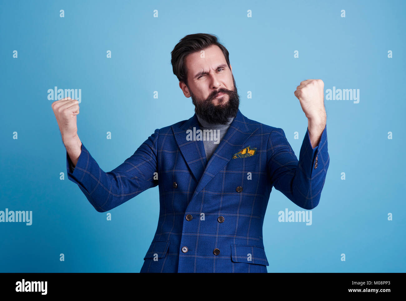 Celebrating man fashion hi-res stock photography and images - Alamy