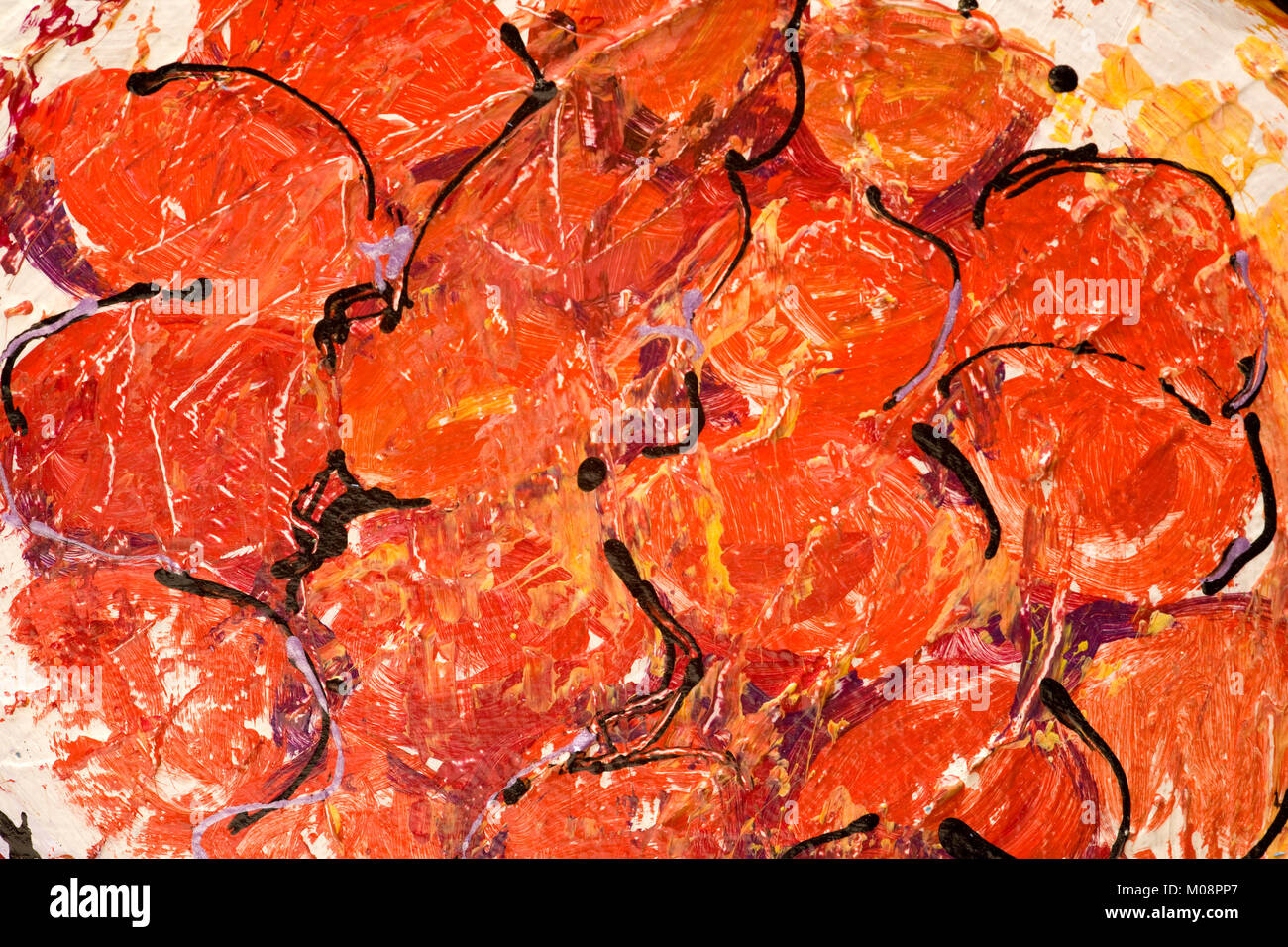 Multi colored art close up texture abstract Stock Photo - Alamy