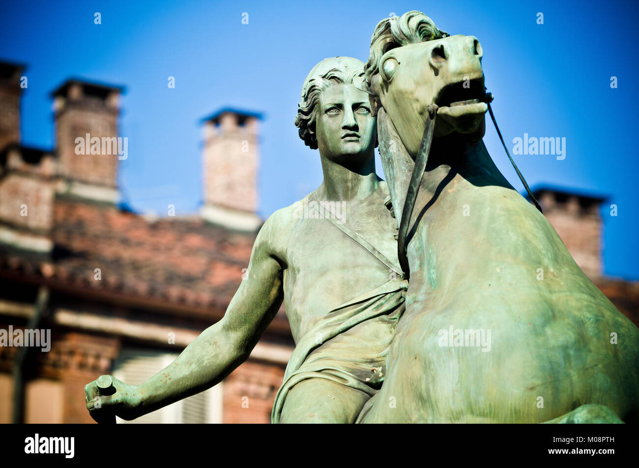 Statue sculpture turin torino hi-res stock photography and images - Alamy