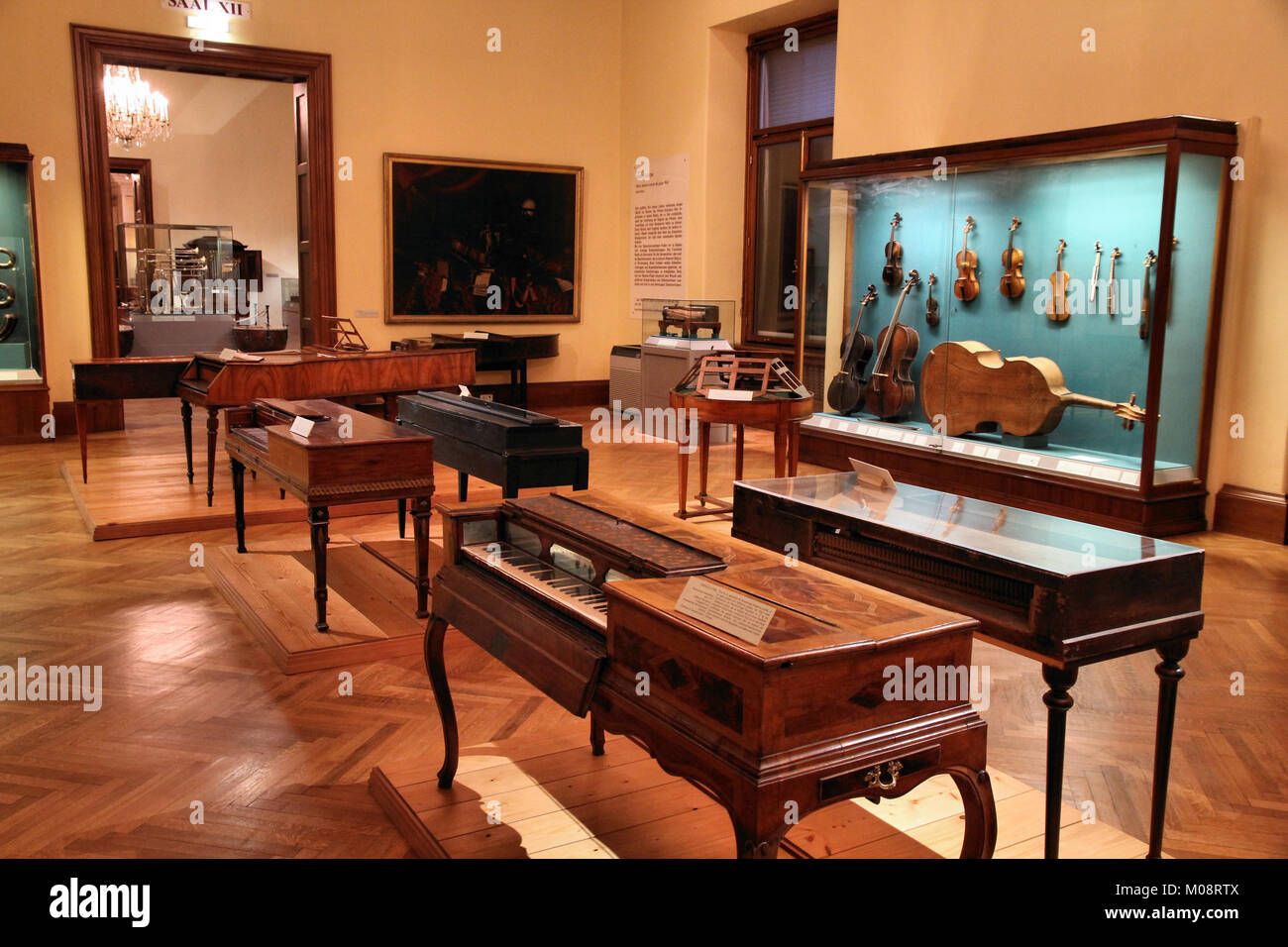 VIENNA - SEPTEMBER 8: Interior of Musical Instruments Museum on ...