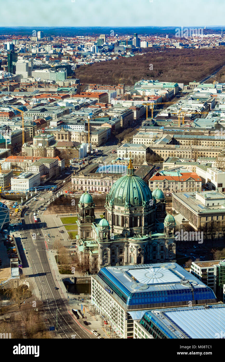 Aerial view of Berlin, Germany Stock Photo - Alamy