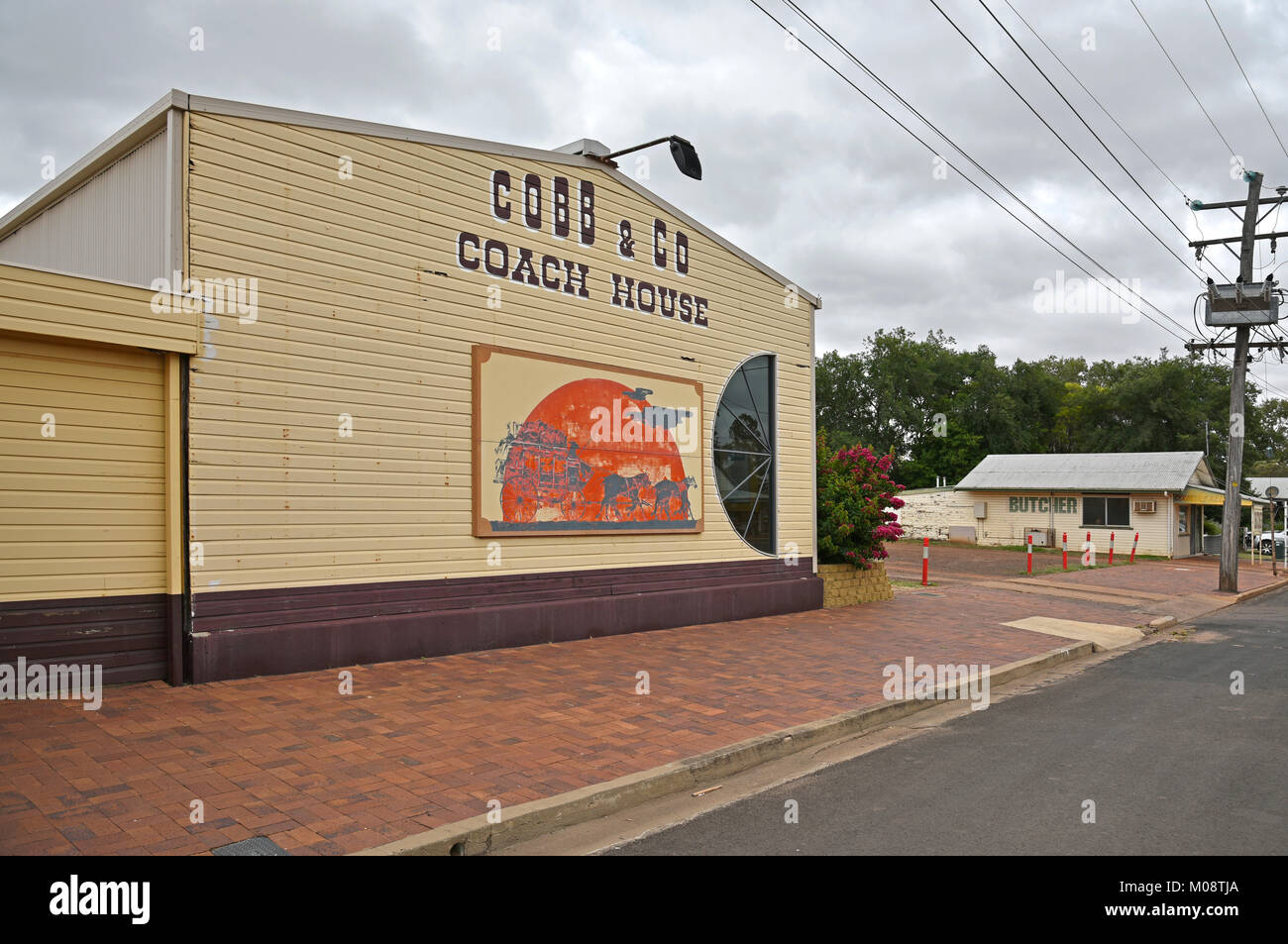 the old Cobb and Co changing station at Surat in queensland, Australia ...
