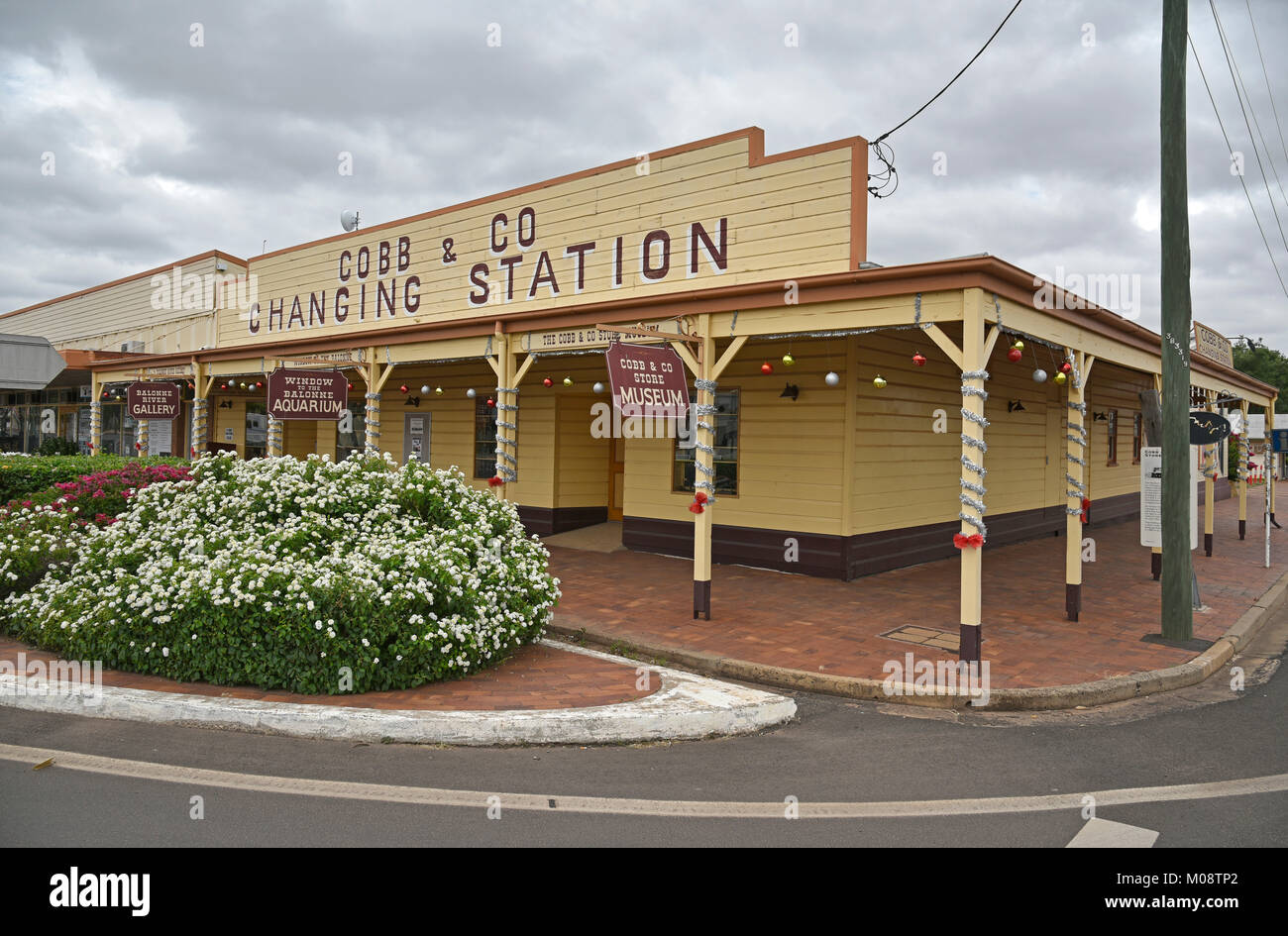 the old Cobb and Co changing station at Surat in queensland, Australia ...