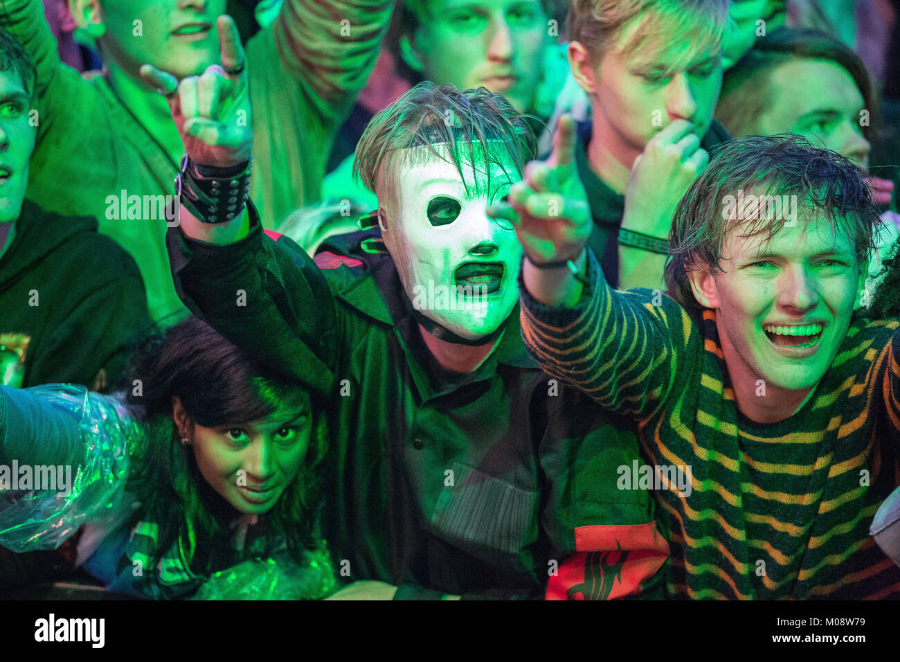 Fans slipknot hi-res stock photography and images - Alamy