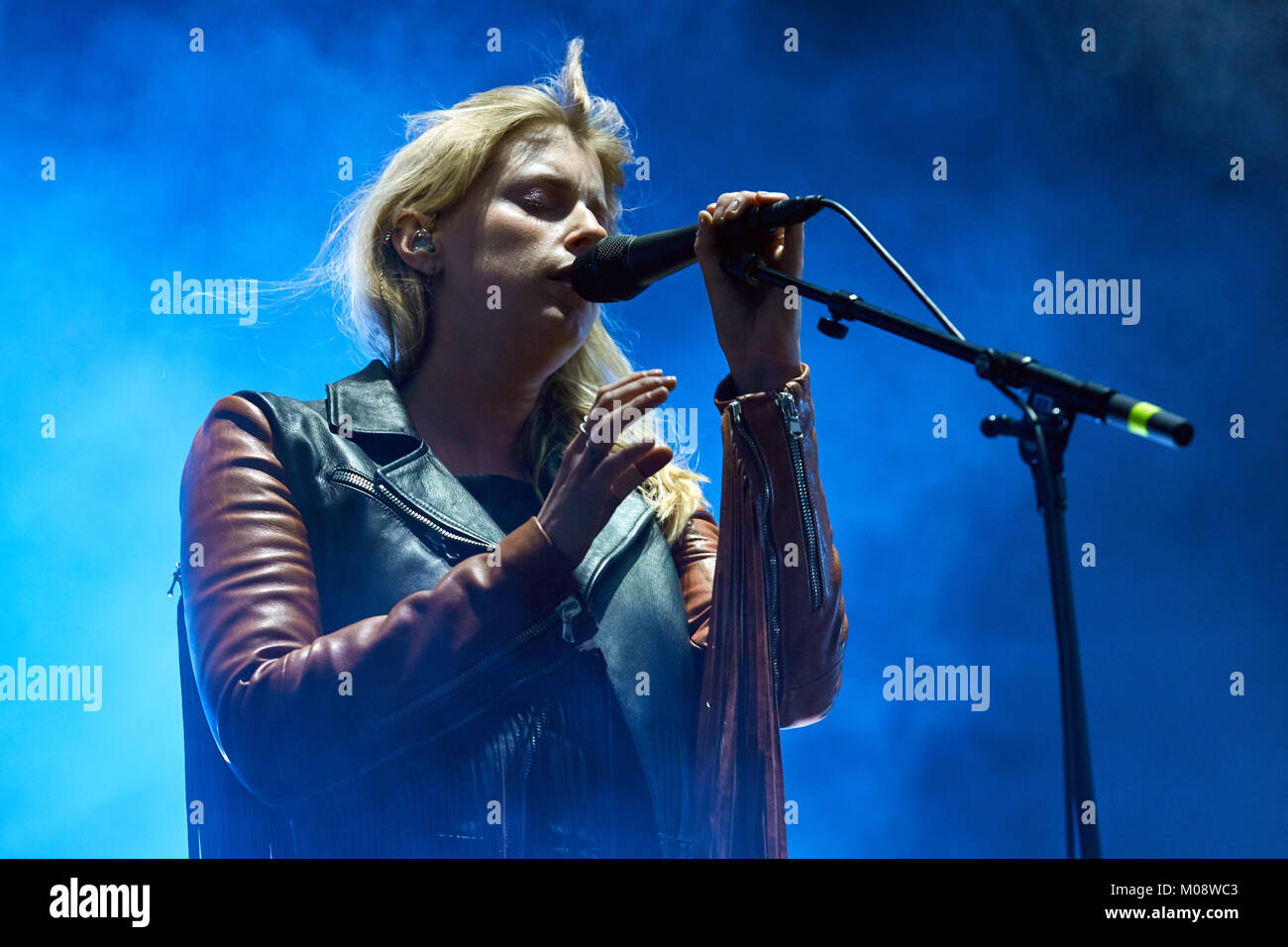 The Norwegian singer, songwriter and musician Susanne Sundfør performs ...