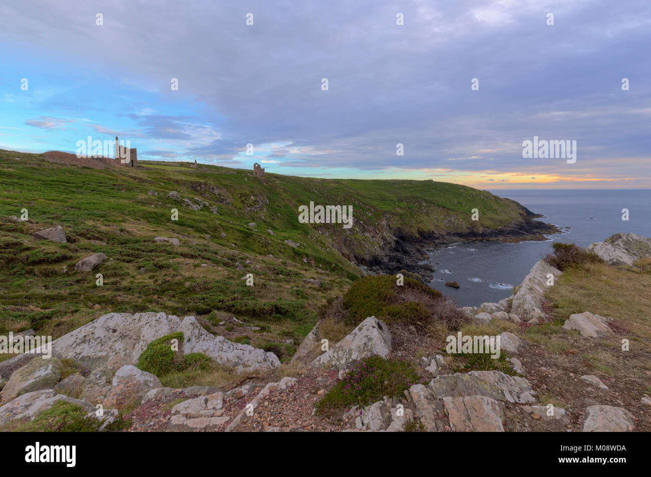 Botallack Mine Workings on the Coast of North Cornwall Stock Photo - Alamy