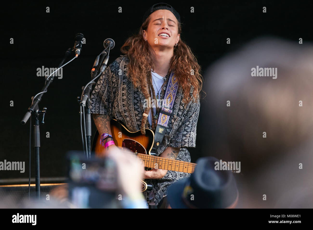 The Australian singer, songwriter and musician Tash Sultana performs a ...