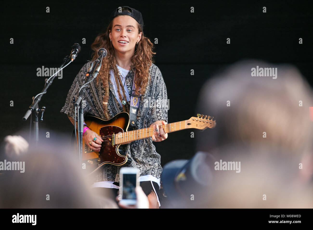 The Australian singer, songwriter and musician Tash Sultana performs a ...