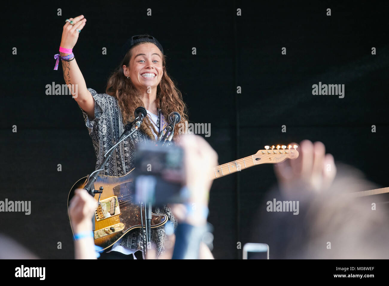 The Australian singer, songwriter and musician Tash Sultana performs a ...