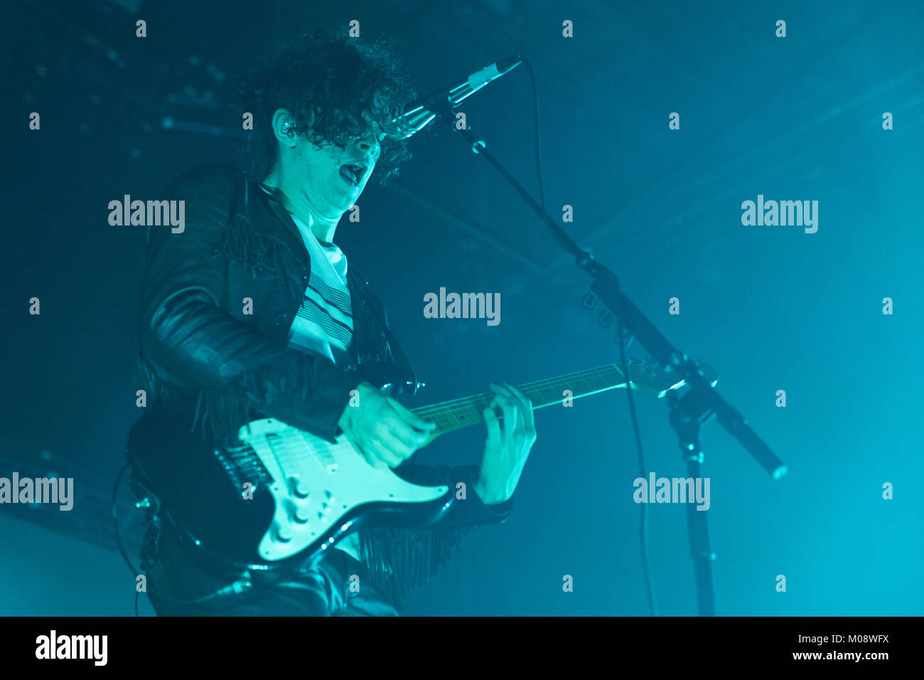 The English indie rock band The 1975 performs a live concert at Oslo ...