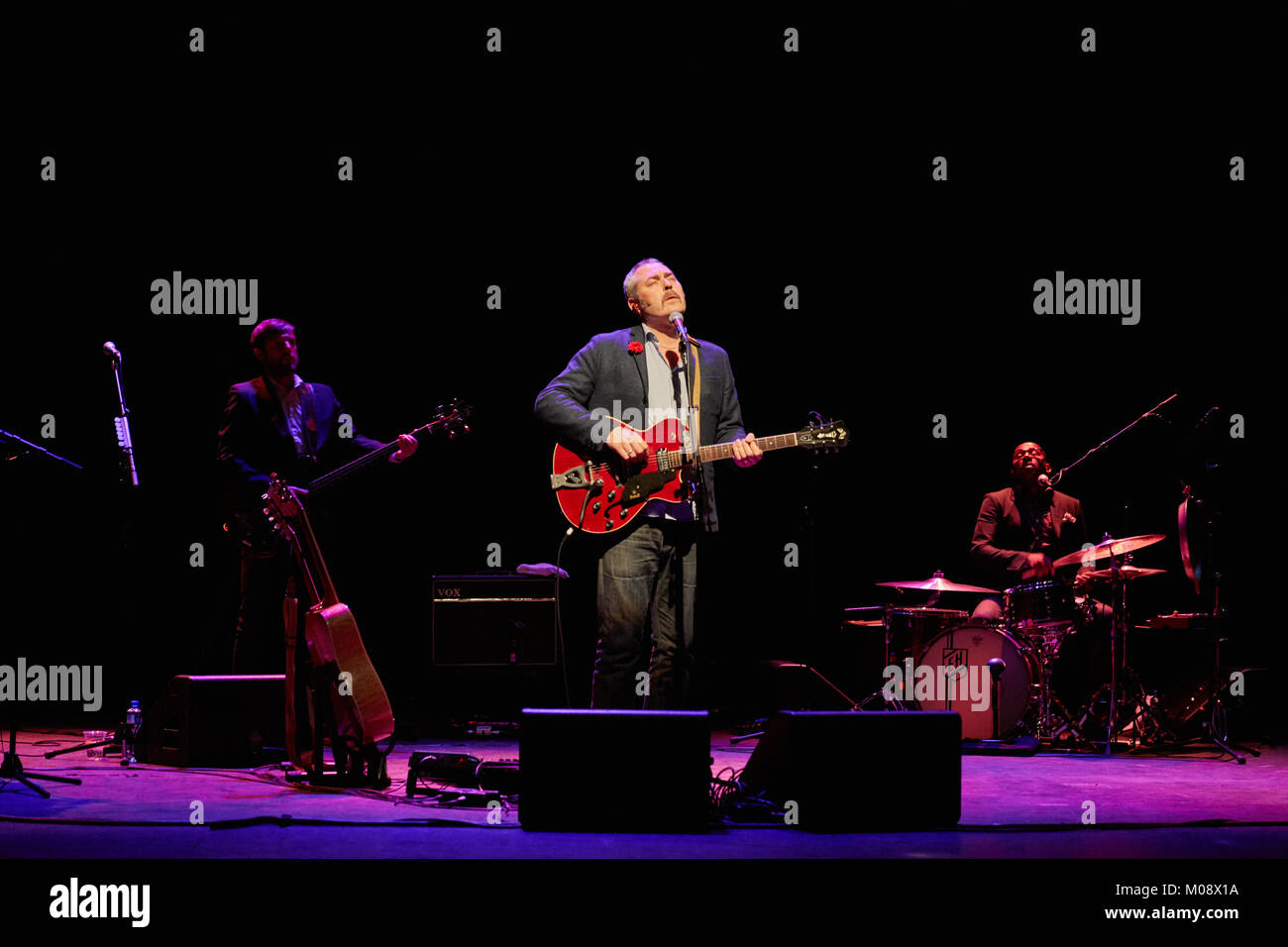 The English alternative rock band Tindersticks performs a live concert ...