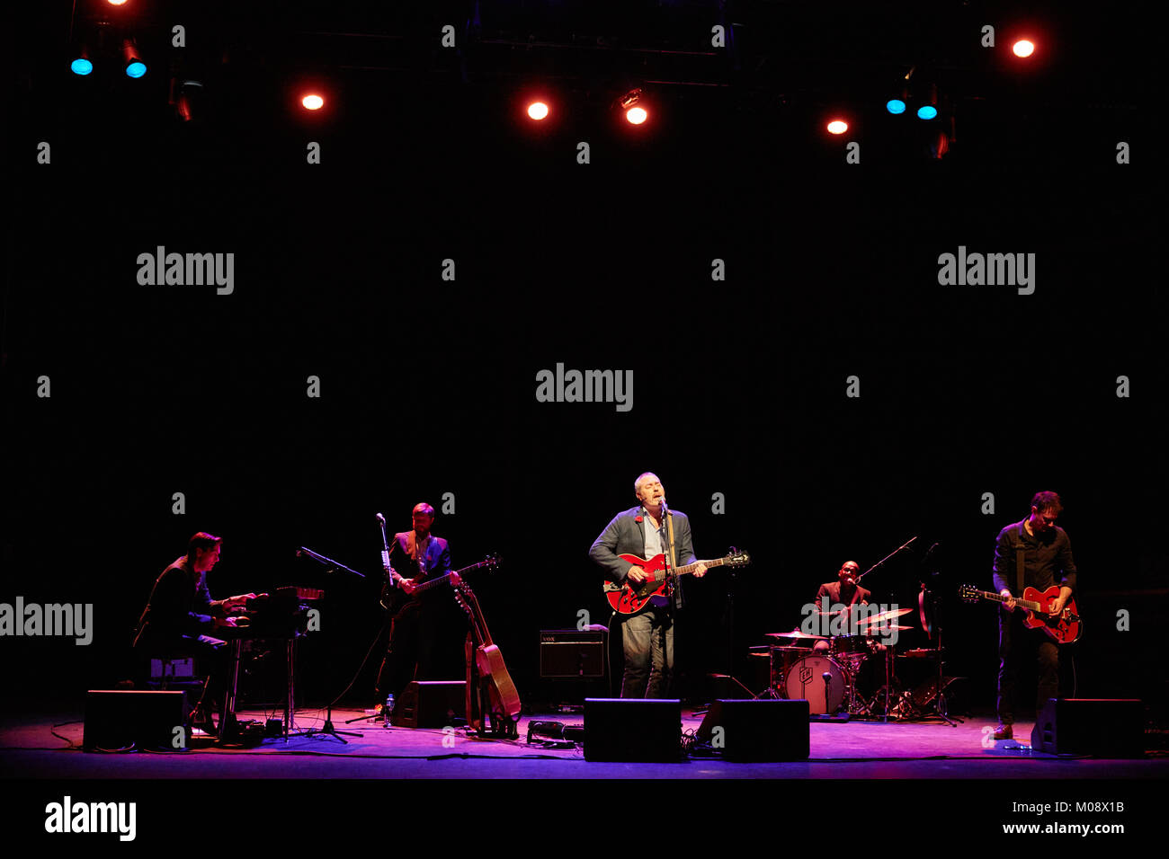 The English alternative rock band Tindersticks performs a live concert ...