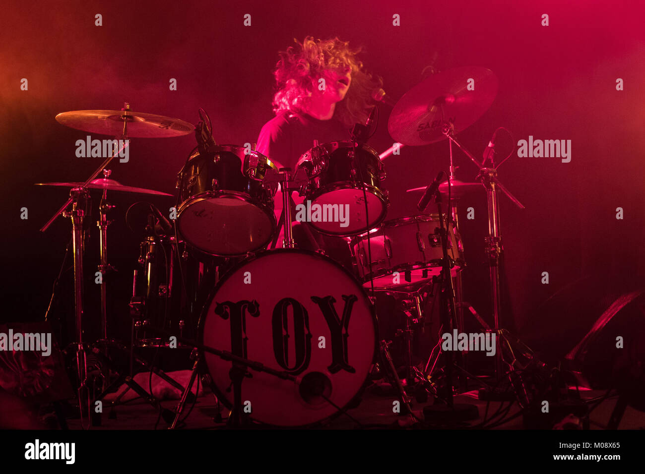 The English psychedelic rock band Toy performs a live concert at John ...